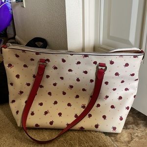 Coach | Bags | Coach Gallery Tote Ladybug Bag | Poshmark